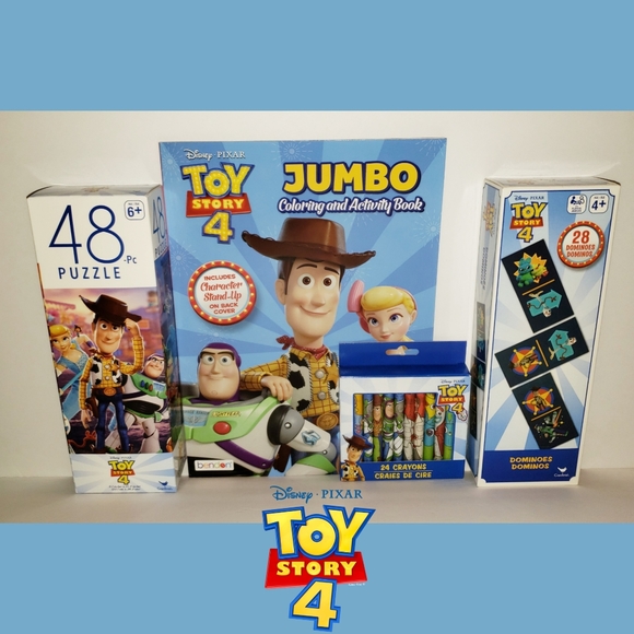 Disney | Toys | Nwt Disney Toy Story 4 4 Piece Bundle | Poshmark